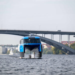 Stockholms flygande eldrivna färja en succé – trafiken utökas - Båtliv ...